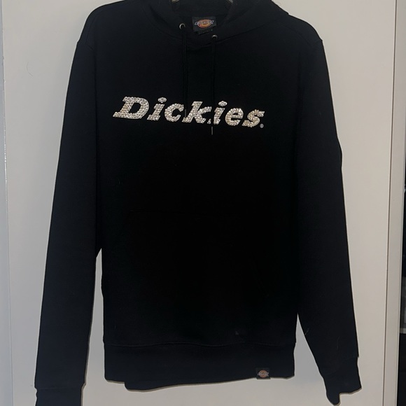 Dickies | Sweaters | Bling Dickies Hoodie Bedazzled Logo | Poshmark